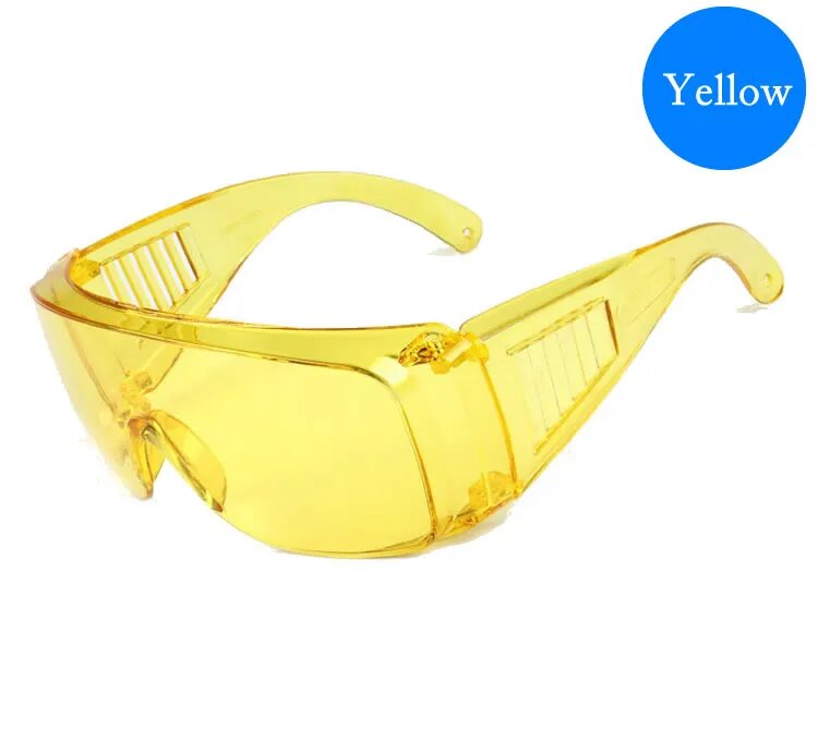Защитные очки ELESESAFE ударопрочные от брызг Желтый, Yellow
