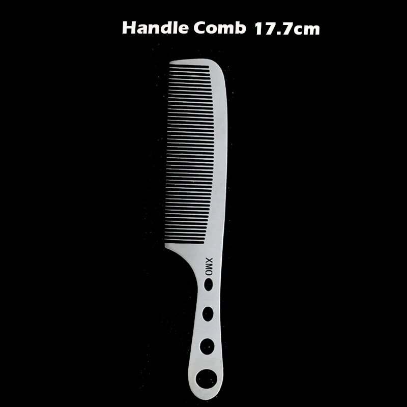 Brainbow Расческа из титановой стали для мужчин Handle Comb 17.7cm