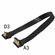 Micro HDMI - HDMI кабель, 15см, A3-D3