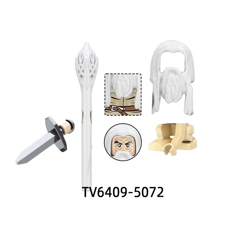 Микро-блоки LEGO Gandalf the White TV6409, 1 pcs