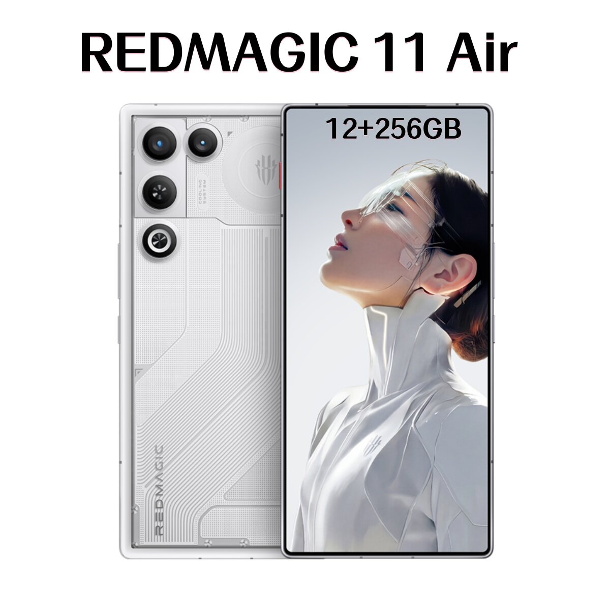 Смартфон RedMagic 11 Air 12/256 ГБ, белое, 7000мАч, 120Вт, для игр, Global version