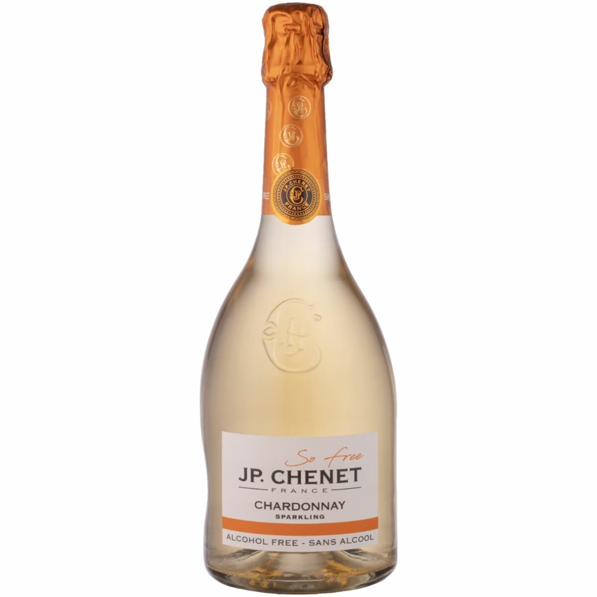 Безалкогольные напитки Jean Paul Chenet Игристое вино безалкогольное J. P. Chenet So Free Sparkling Chardonnay, Alcohol Free 750 мл 0%