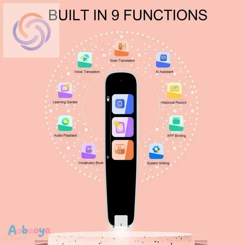Умный сканер, ручка-переводчик, электронный словарь, изучающий английский язык, сканирующая ручка со встроенным аккумулятором