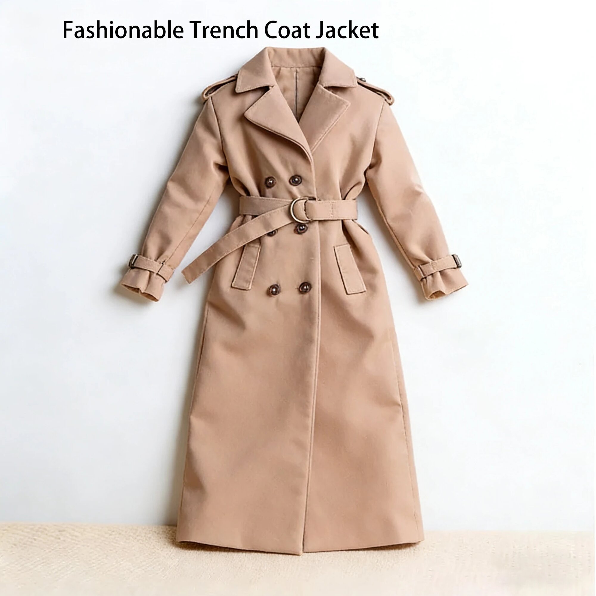 Тренч для куклы 1/6, Classic Jacket 1