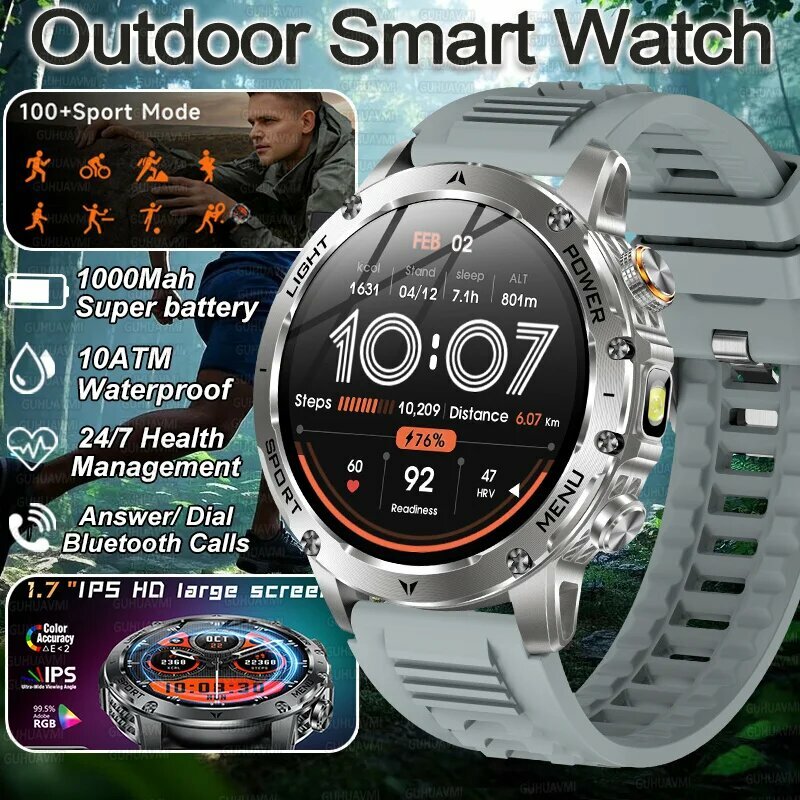 Умные часы Outdoor Grey 100+ Sport Mode