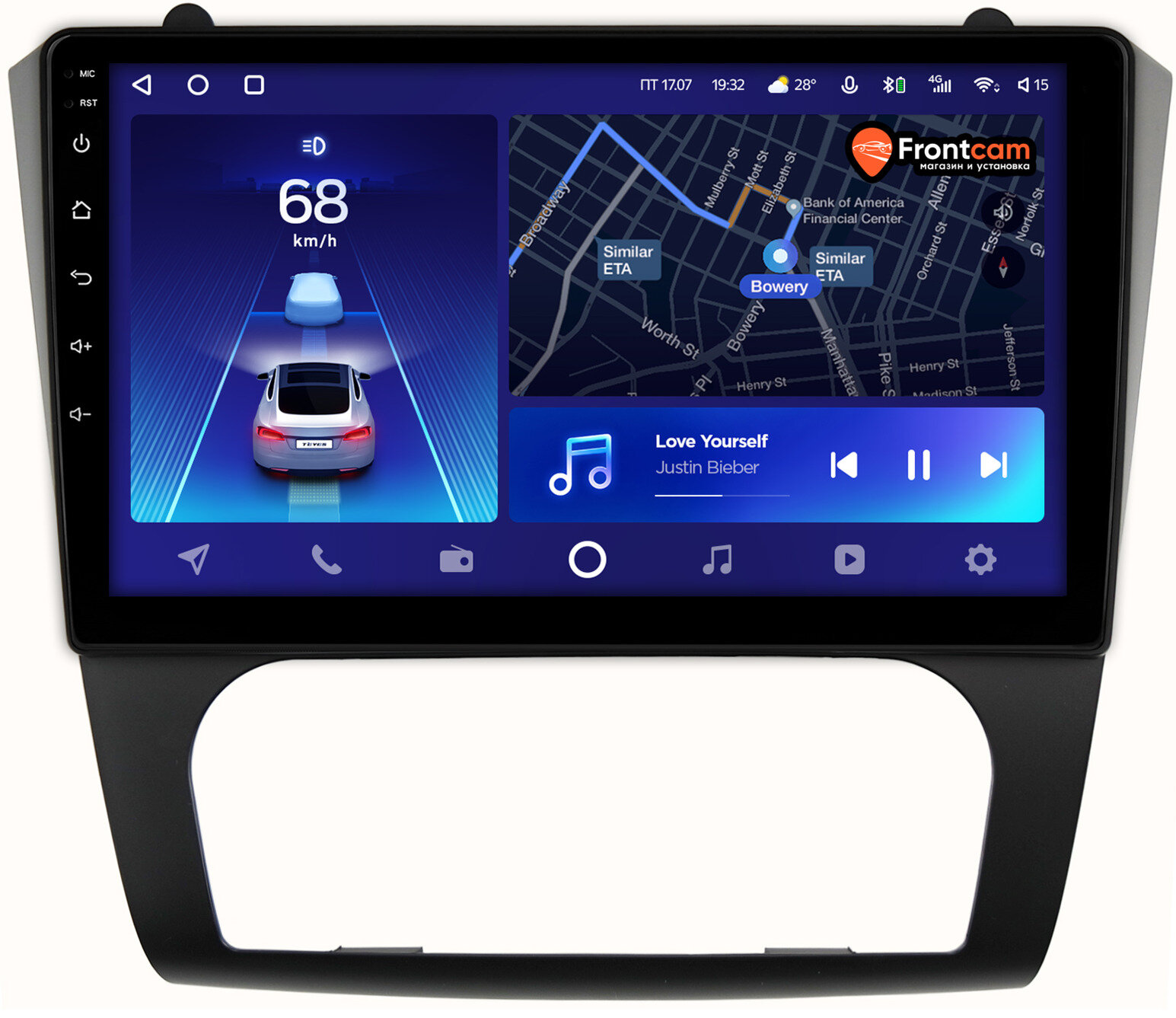 Штатная магнитола Teyes CC2 PLUS 6/128 9" RM-9-1068 Nissan Altima 4 (L32) 2006-2013 (с климат-контролем) Android 10 (4G-SIM, DSP, QLed)