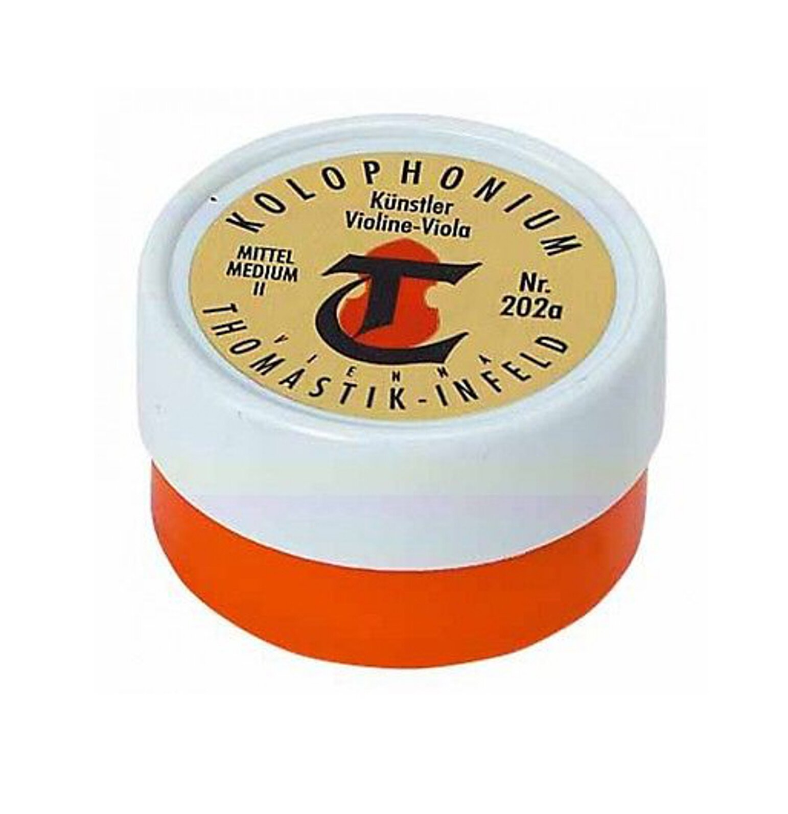 202A/II Artist Канифоль для скрипки и альта, средняя жесткость, Thomastik