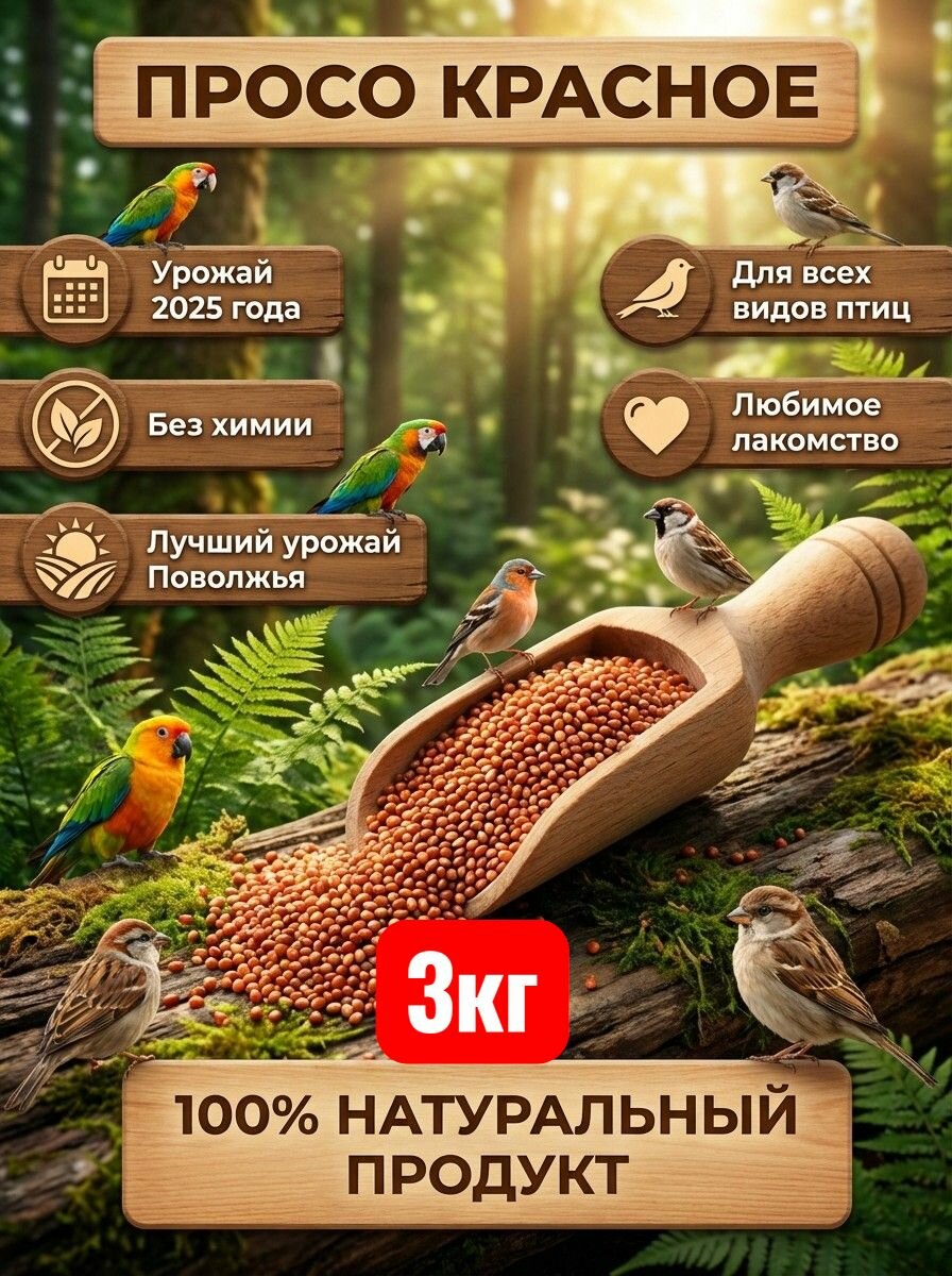 Просо для птиц