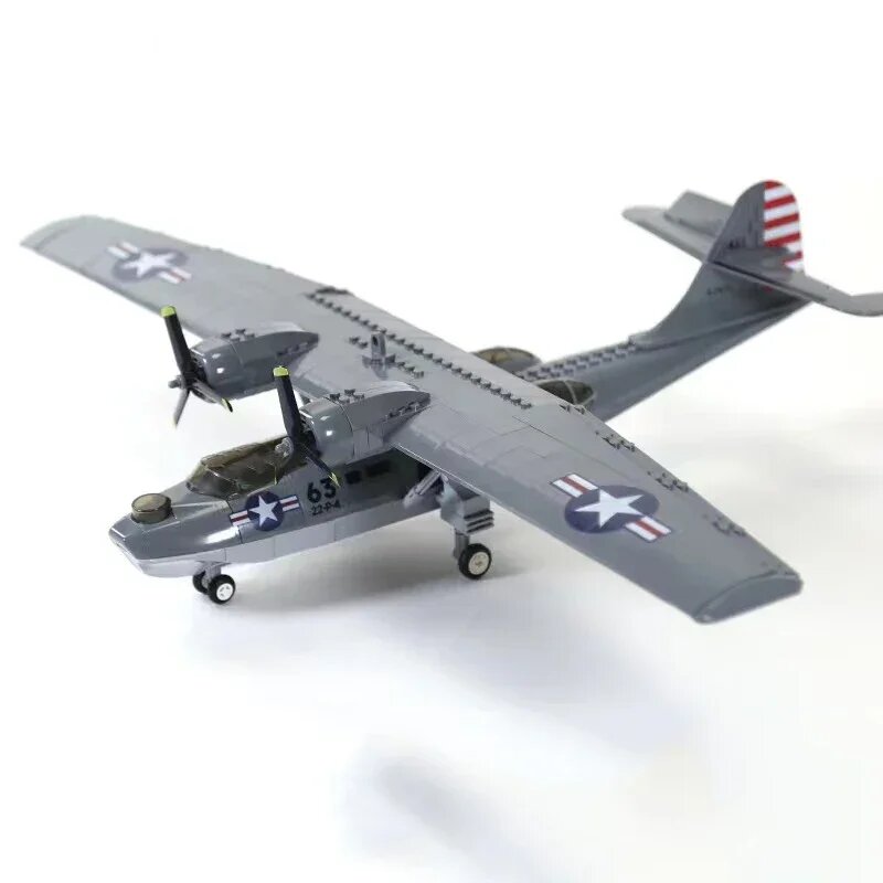 Конструктор самолет PBY-5A Catalina из пластика 364 деталей 14+