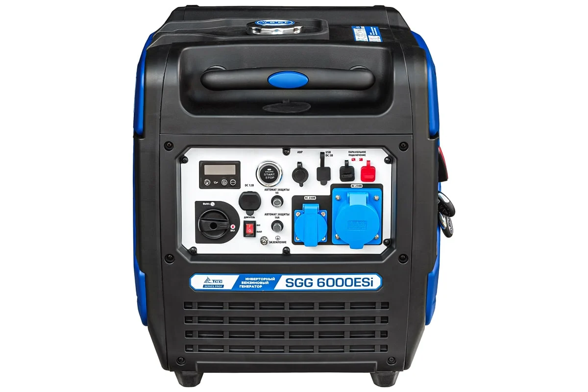 Бензогенератор инверторный ТСС SGG 6000ESi 060063