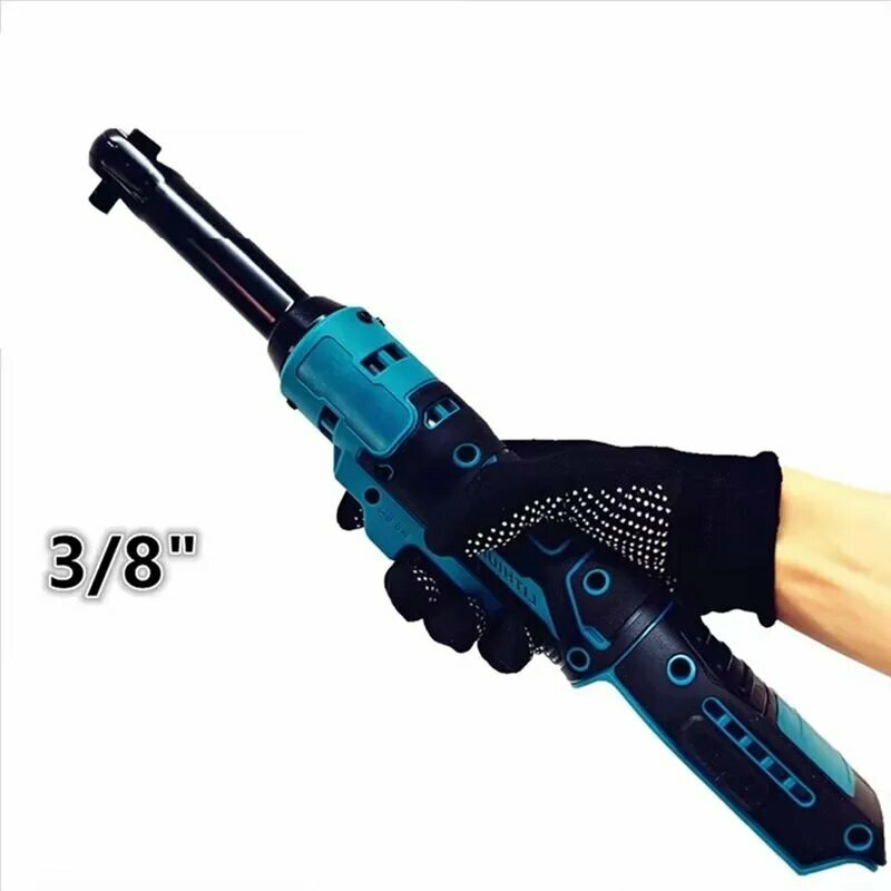 Электрический гаечный ключ-трещотка с удлиненной головкой для снятия гайки 220 Нм 3/8 дюйма, аккумуляторный электроинструмент для аккумулятора Makita 18 В