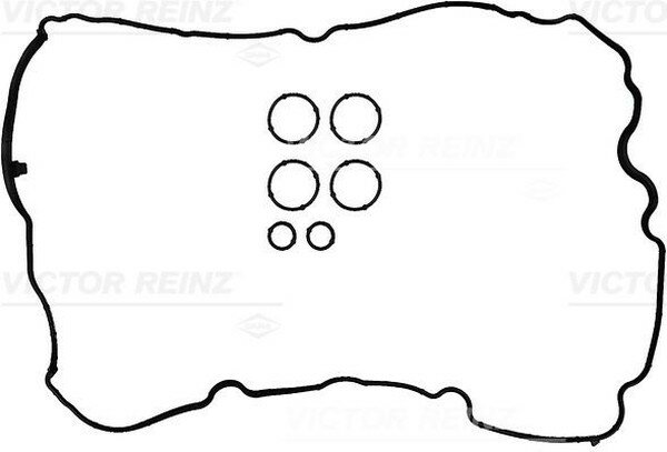 Комплект прокладок клапанной крышки VICTOR REINZ 15-37633-01 Citroen Berlingo, C3, C4, C5, Ds3, Ds4, Mini R55, R56, R57, Peugeot 2008, 207, 208, 3008, 308, 5008, 508, Partner 1.4, 1.6 Mot.5fs, 5fw