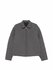 Куртка EMPORIO ARMANI Quilted zip-fastening jacket, размер 56, серый