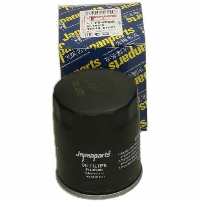 Фильтр масляный JAPANPARTS FO-898S Suzuki Baleno 96-02, Grand VItara I 98-03, II 05->, Ignis 00-03, II 03->, Jimny 98->, Liana 01->, Samurai 00-04, Swift III 05->, Sx4 06->, Wagon R+ 00->