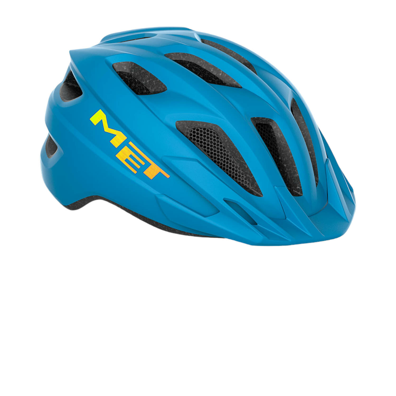 Велошлем MET Crackerjack Cyan Matt (см:52-57)