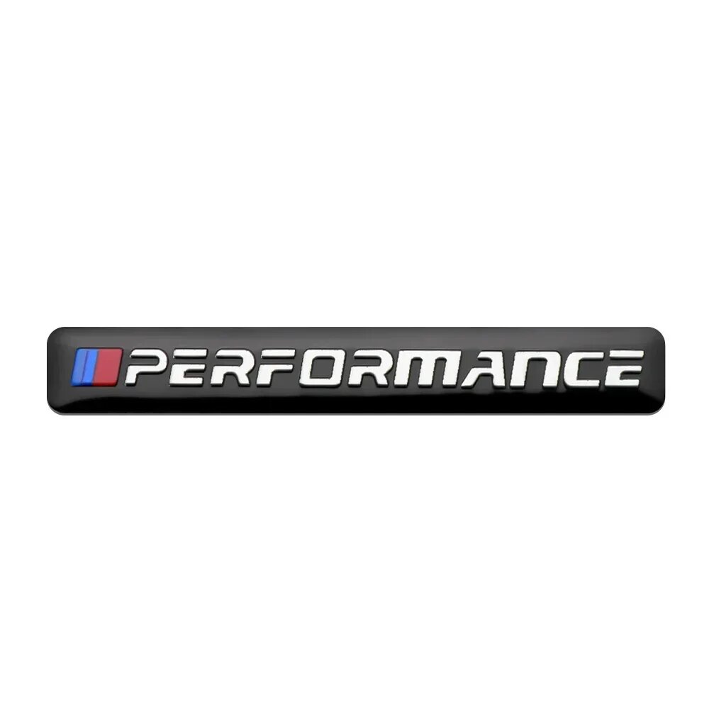 Наклейка Performance Motorsport, черная, для BMW E34-F30, M3-M6