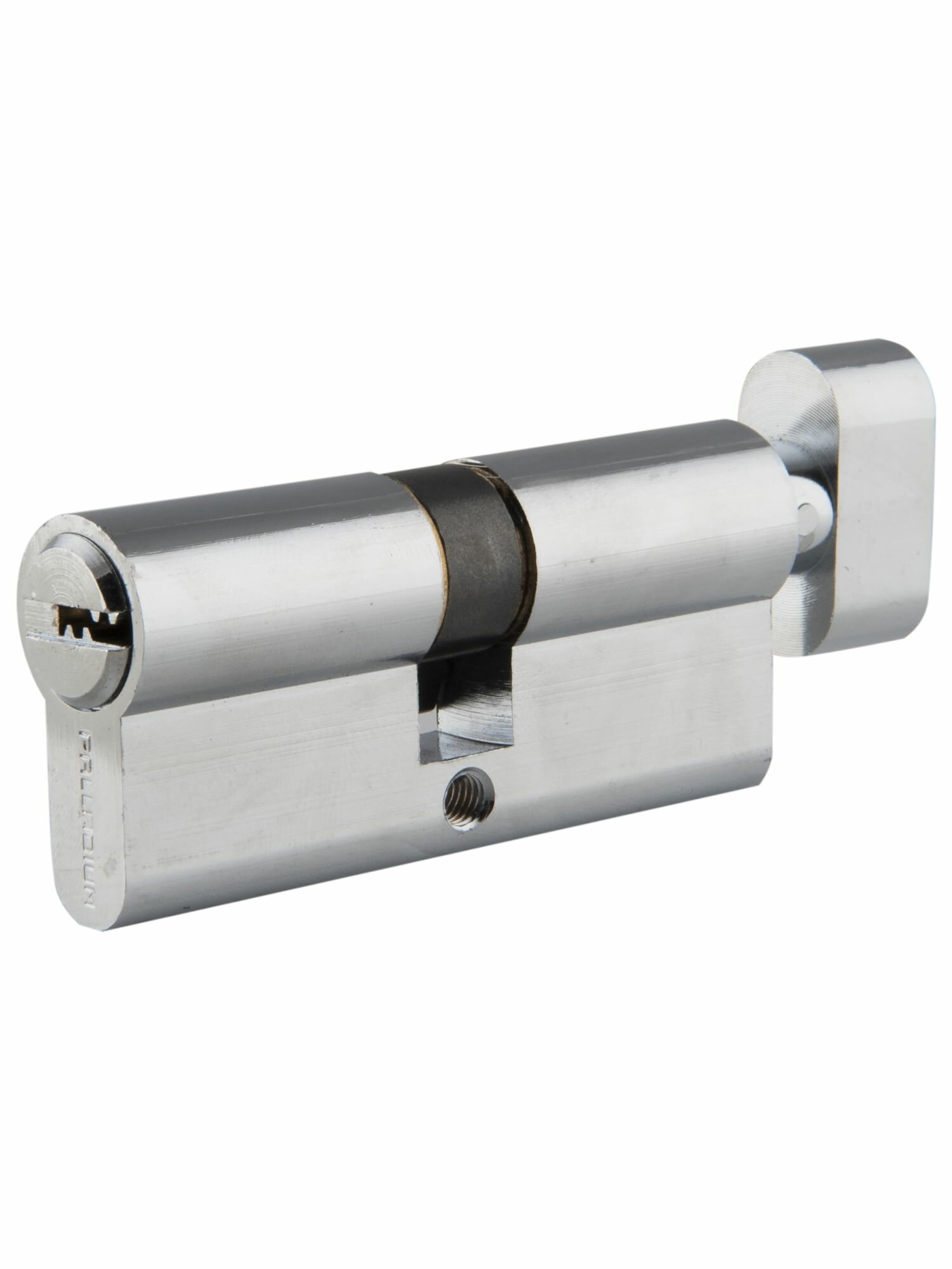 Цилиндр Palladium 70 35x35 мм ключ/вертушка цвет хром