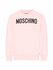 Толстовка MOSCHINO, размер 10 лет, розовый