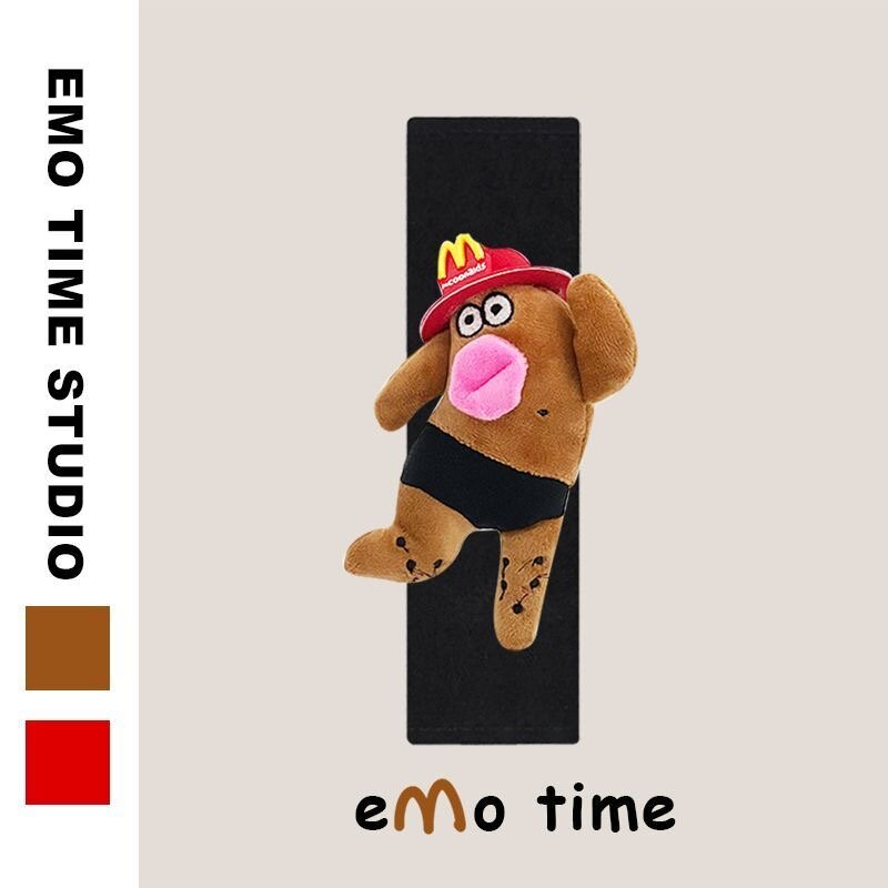 Накладки на ремни безопасности в стиле Эмо — авторские, с юмором, мягкие, для комфорта и индивидуальности в авто