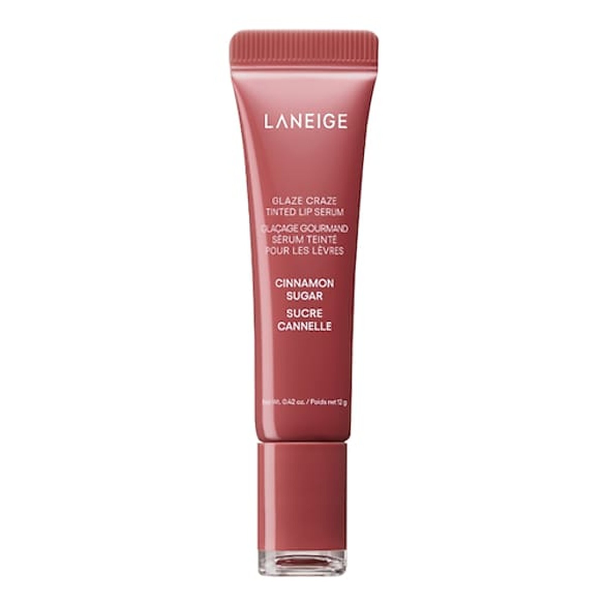 LANAIGE Бальзам для губ оттеночный Glaze Craze Tinted Lip Serum 12 г оттенок Cinnamon Sugar