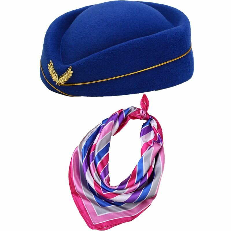 Костюм для косплея реквизит из комбинированной шляпы стюарда