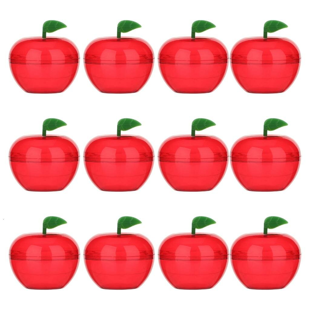 Декоративные коробки для конфет в форме фруктов, Яблоко 6 см