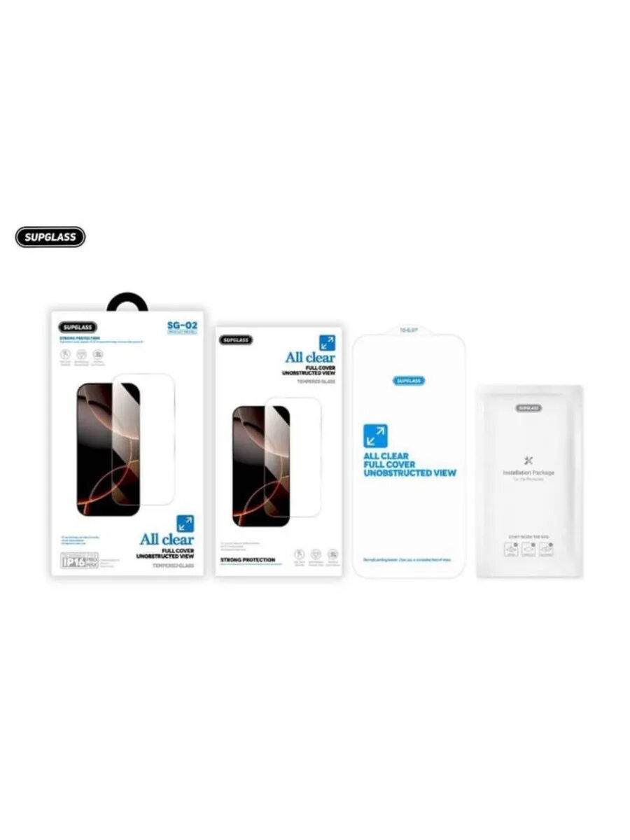 Защитное стекло SUPGLASS SG-02, для iPhone 11 и XR, 3D, твердость 9H