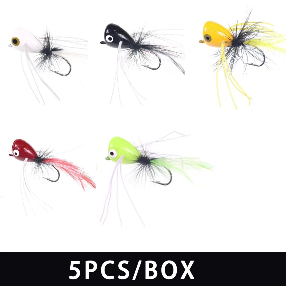 TAKEDO Попперы для нахлыста 5 шт. F