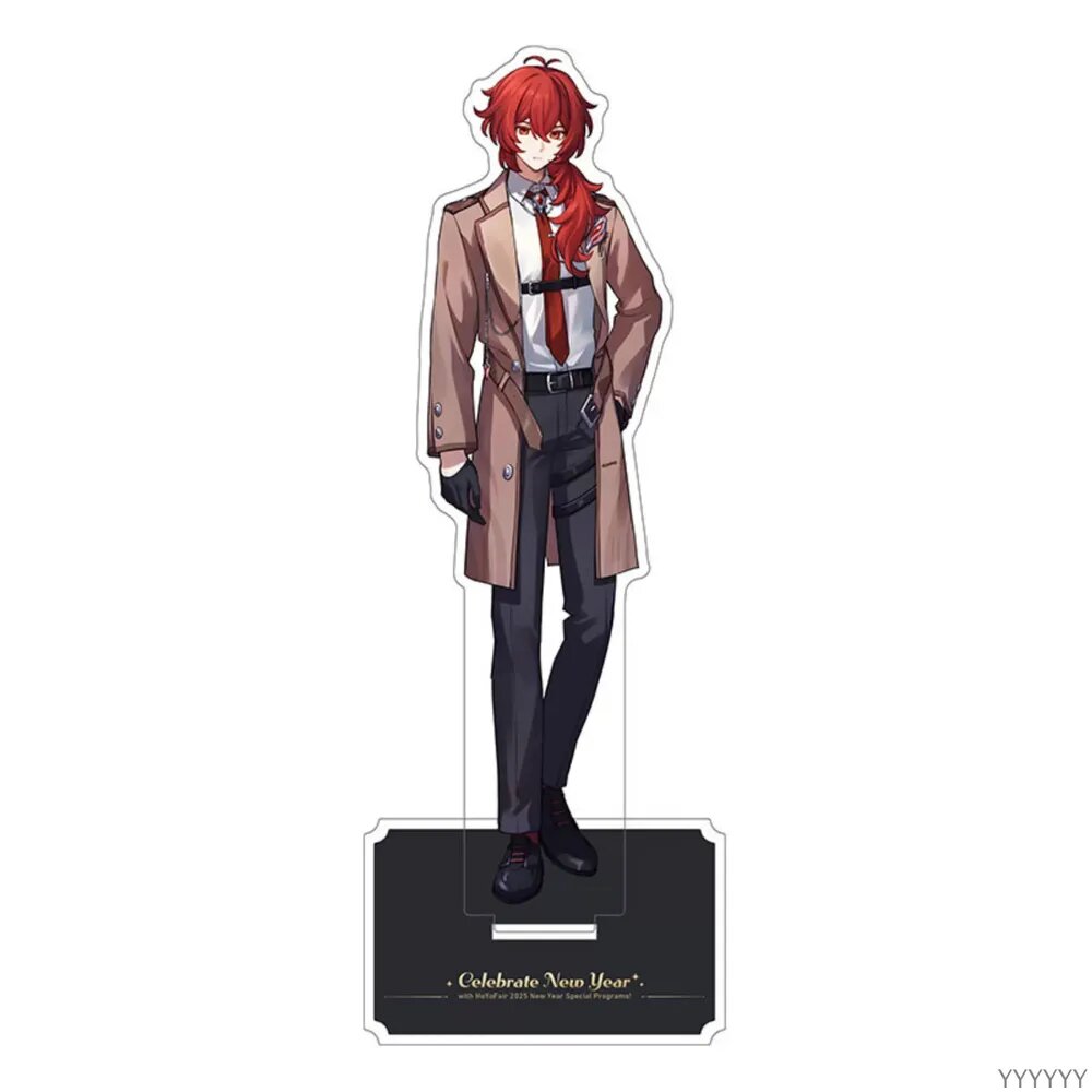 Genshin Impact Фанатская большая акриловая стойка/Genshin Impact Fan-Made Large Acrylic Stand