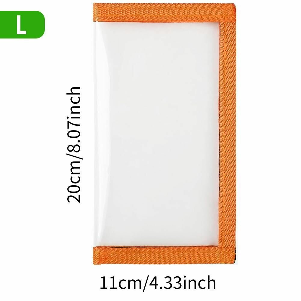 Чехол для защиты рыболовных приманок из прозрачного ПВХ, органайзер с липучкой для хранения воблеров и снастей