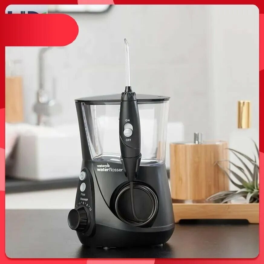 Ирригатор стационарный WaterPik WP-662 EU Ultra Professional, черный