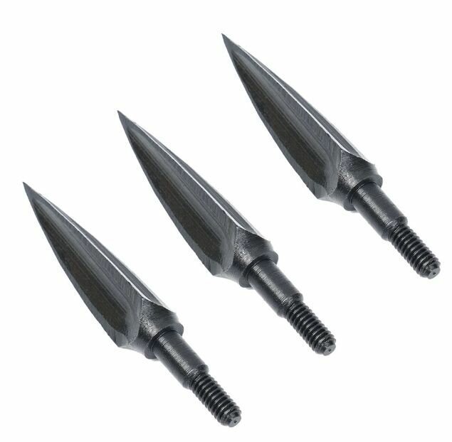 Наконечники для стрел из высокоуглеродистой стали (3 шт)