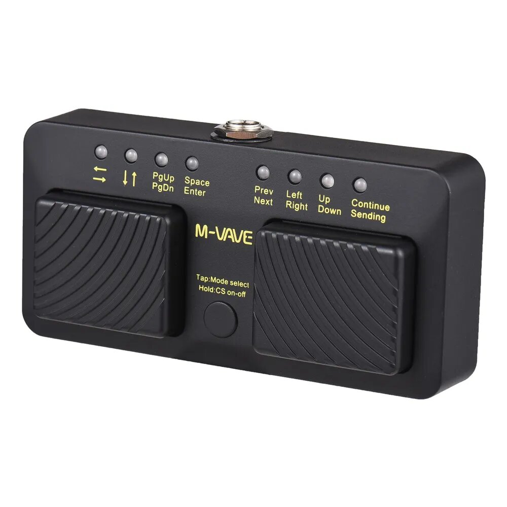 M-VAVE CUBE TURNER PRO Аккумуляторная беспроводная интеллектуальная педаль управления MIDI