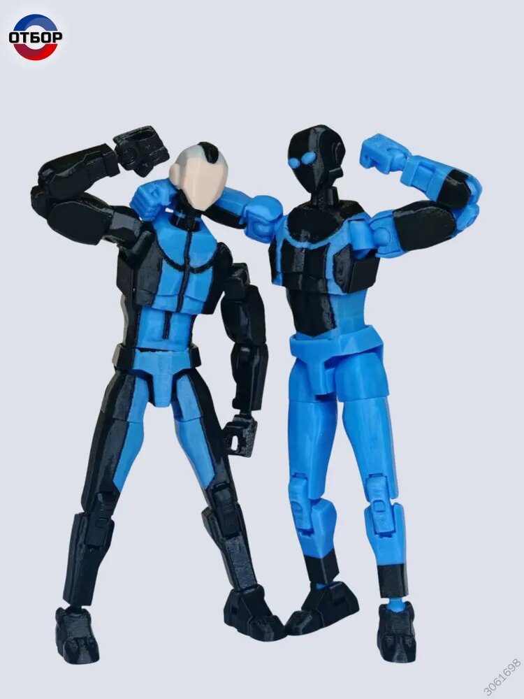 Фигурка Бессмертного из Неуязвимого (Invincible-The Immortal), 3D-печатная шарнирная модель - подарок фанату — фото 1