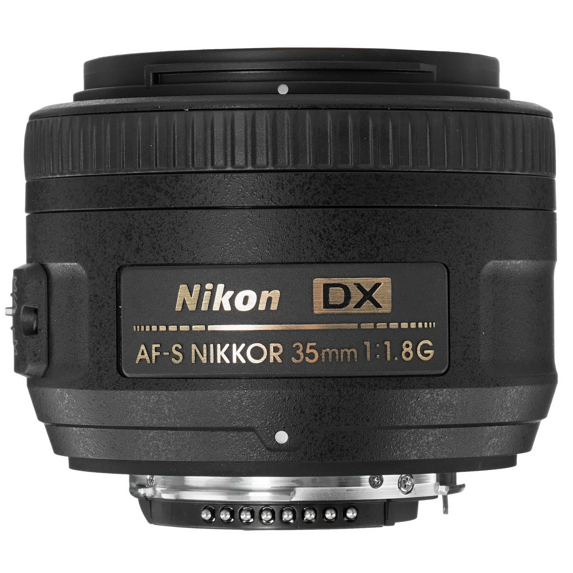 Объектив Nikon 35mm f/1.8G AF-S DX Nikkor, стандартный, фикс, черный