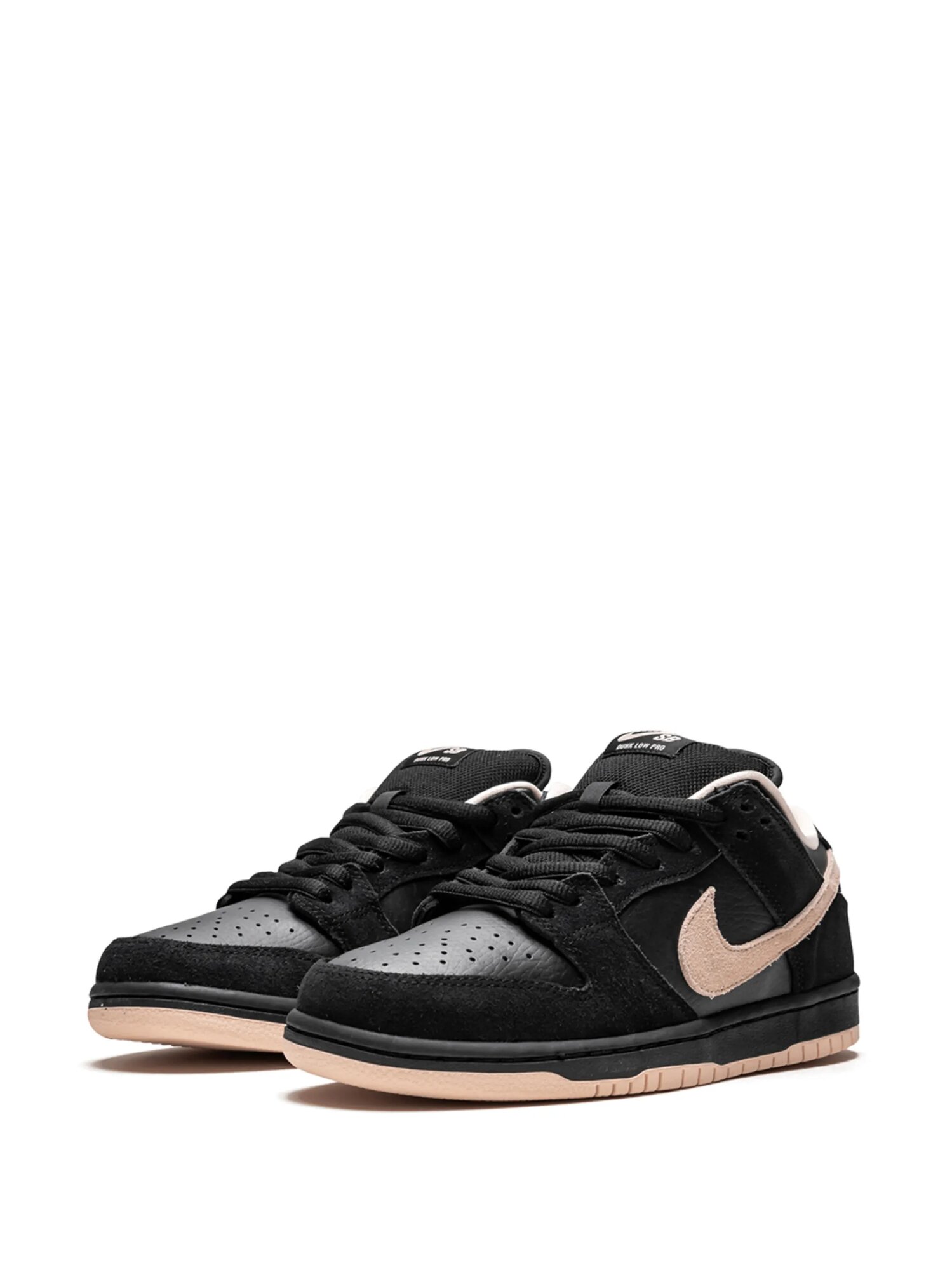 Кроссовки NIKE SB Dunk Low Pro, размер 11 US, черный — фото 1