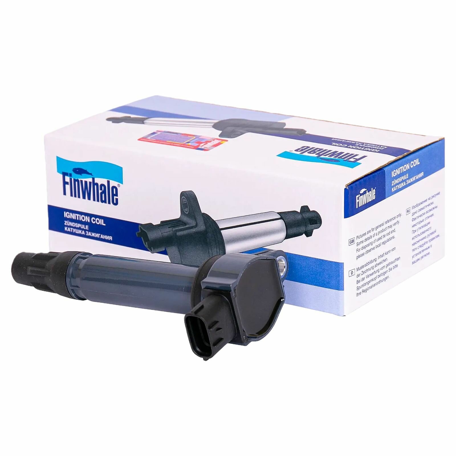 Катушка зажигания FINWHALE IC035 Citroen C-Crosser 2.0, 2.4, Mitsubishi Asx GaW, Lancer X, Outlander II CwW 2.0, 2.4, Peugeot 4007