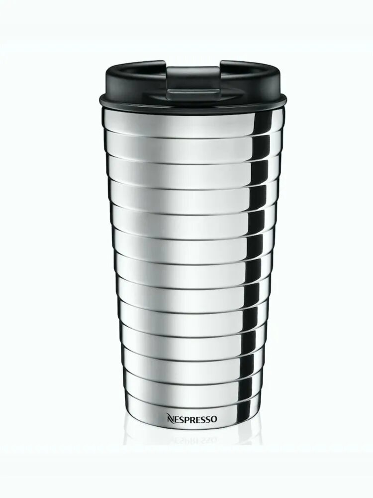 Nespresso Термокружка 0.345 л, Серебристый, Сталь