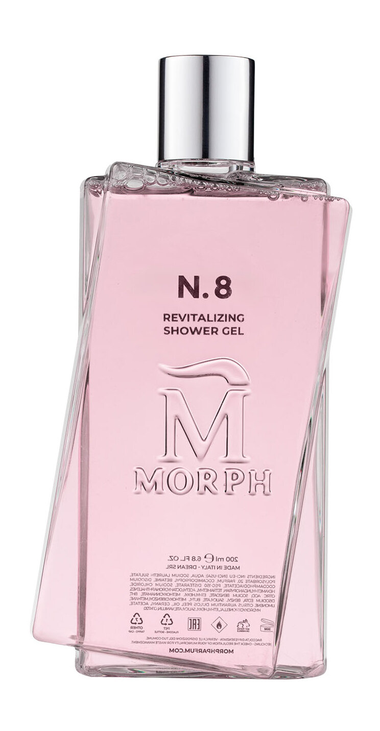 MORPH N8 Revitalizing Shower Gel Гель для душа унисекс, 200 мл