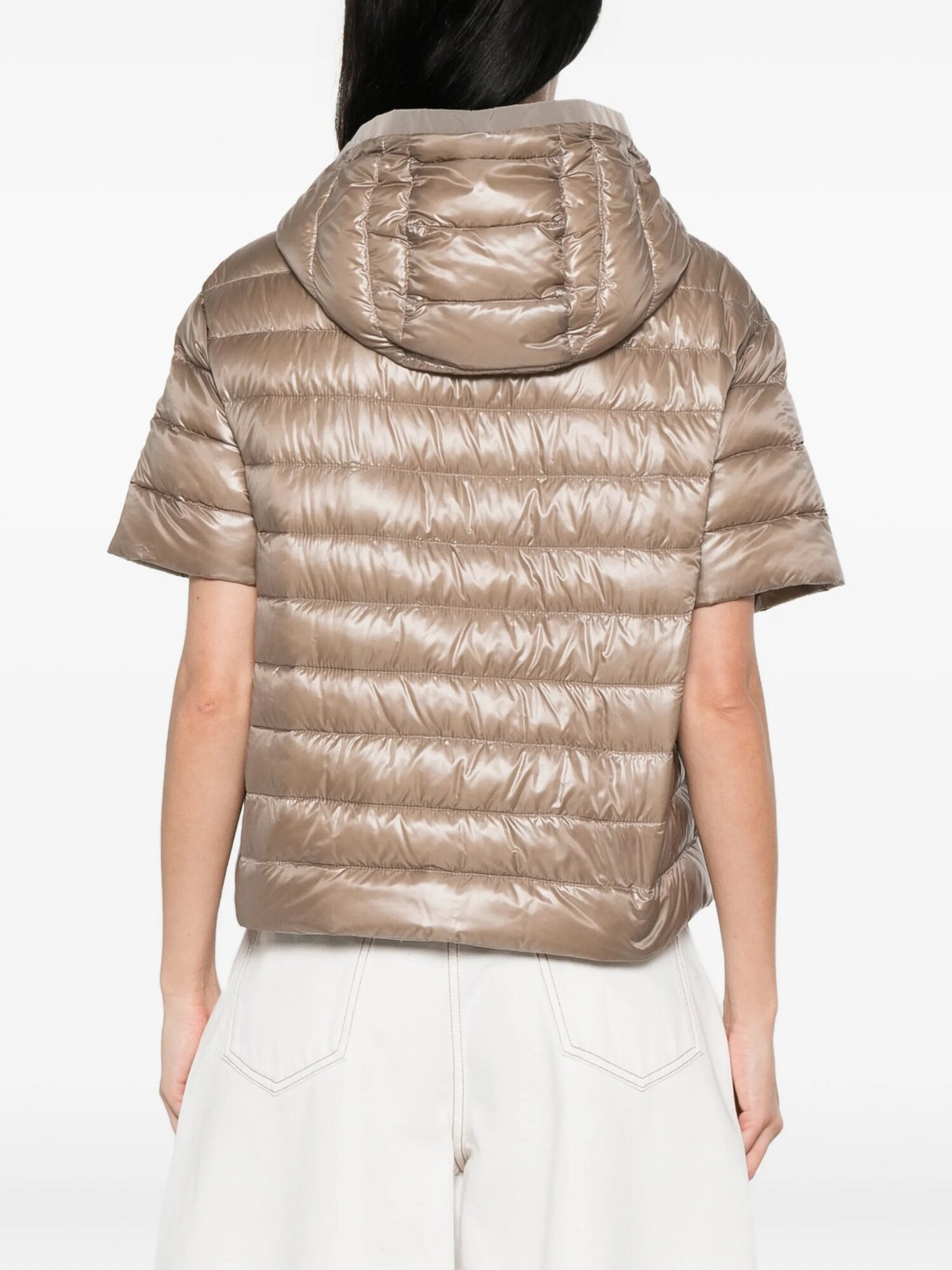 Куртка Herno Short-sleeve hooded jacket, размер 44, разноцветный — фото 1