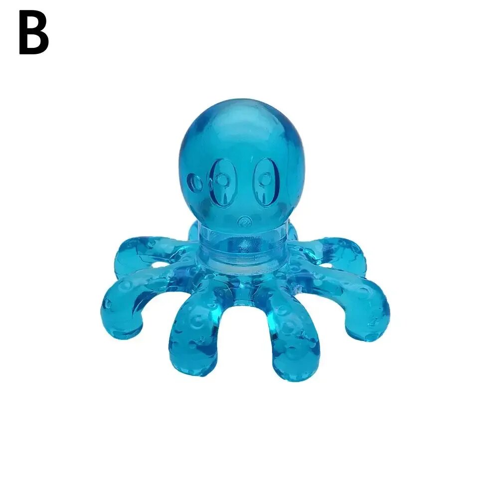 Массажер для головы Массаж кожи головы Осьминог Скора головы Стресс Расслабление Здоровье Тела Головка Сплав Лечебный инструмент Красота Здоровье Массажные инструменты Уход F4A8