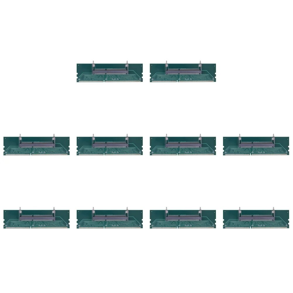 APWIKOGER Адаптер SO-DIMM к DIMM DDR3 DDR4 DDR5 DDR3 10PCS
