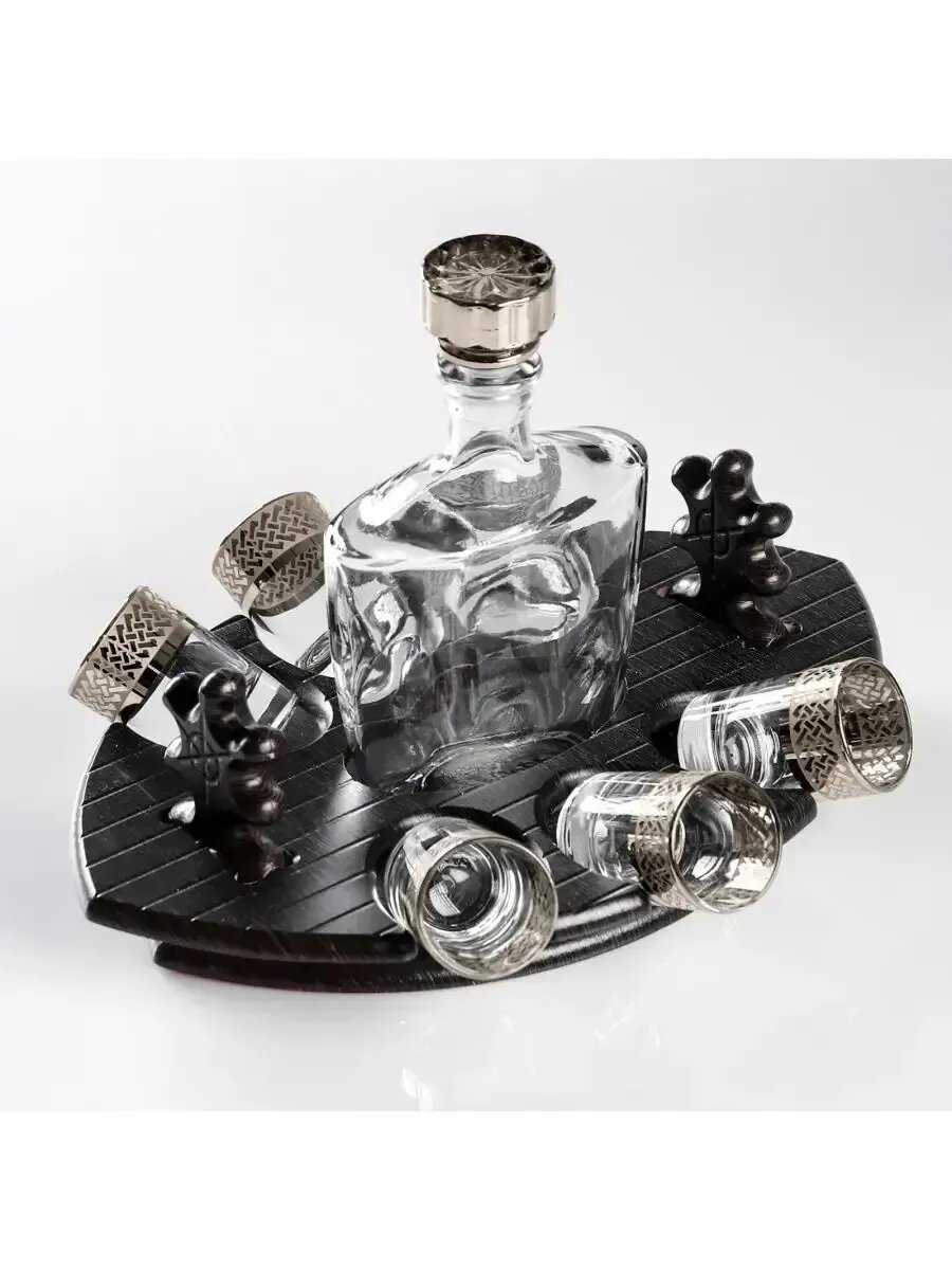 Мини-бар "Фрегат" скандинавия , 7 предметов