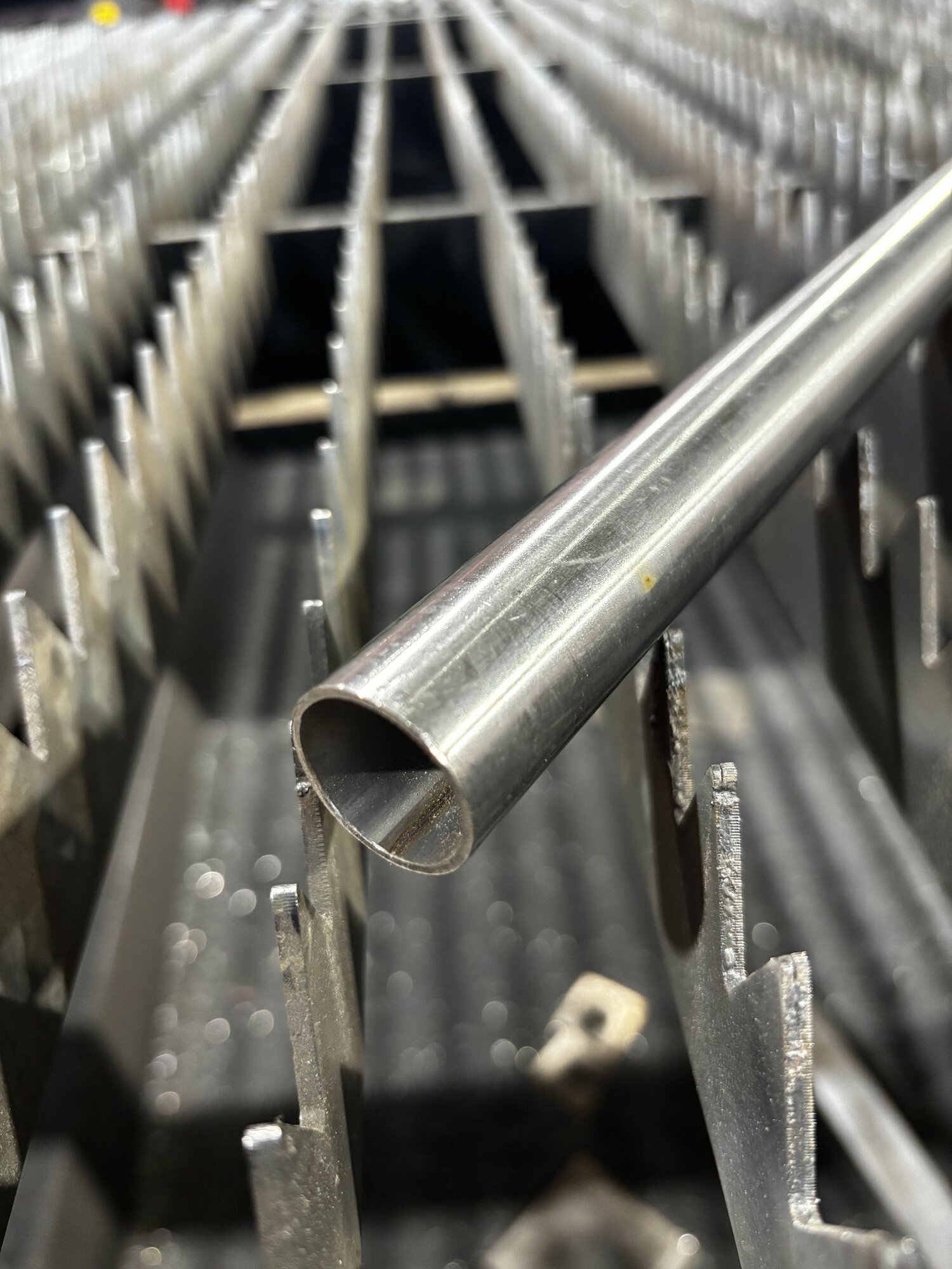 Труба из нержавеющей стали 304 марка, диаметр 25 мм, толщина 1.5 мм, длина 300 мм