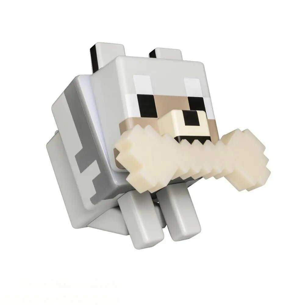 Модель собаки из Minecraft с подсветкой, игровой сувенир и атмосферный светильник, отличный подарок