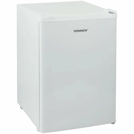 Холодильник Sonnen DF-1-08, однокамерный, объем 76 л, морозильная камера 10 л, 47х45х70 см, белый, 454214