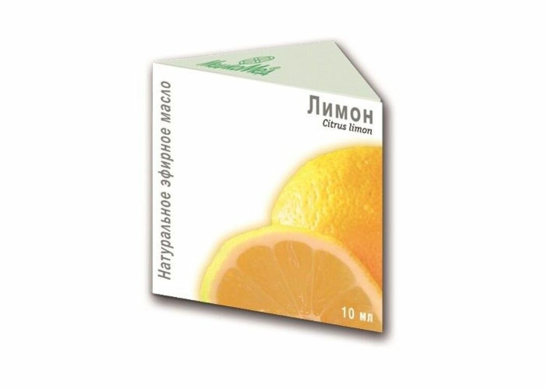 Эфирное масло Медикомед лимона, 10 мл, для наружного применения
