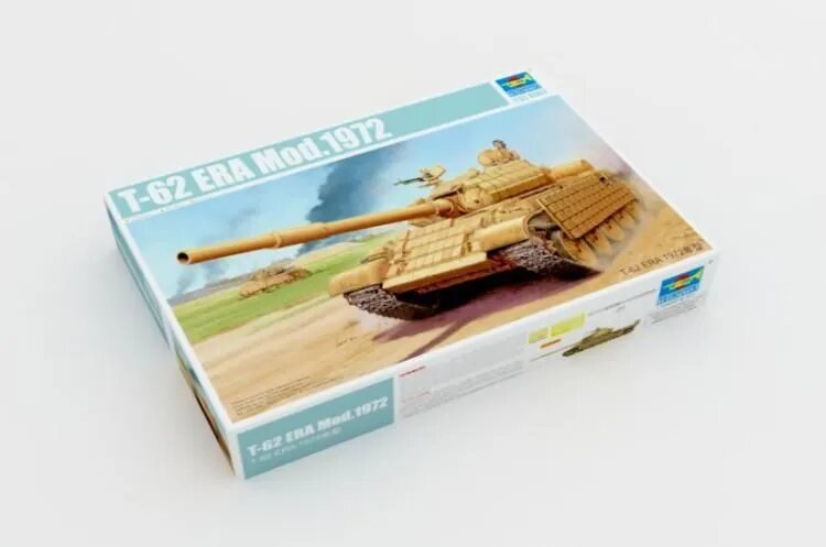 Trumpeter 1/35 01549 T-62 ERA Mod.1972 (Регулярная армия Ирака) сборная модель танка