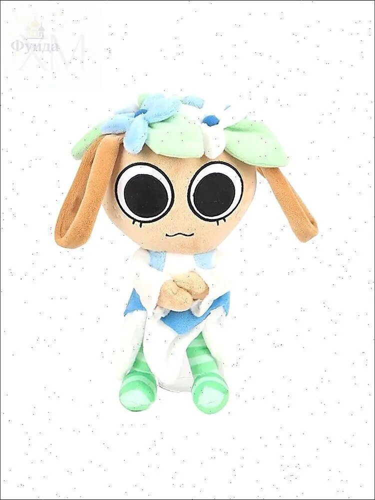 Мягкая игрушка, мир денди / dandys world, roblox bassie 26см.