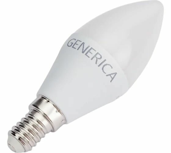 Светодиодная лампа GENERICA C35 свеча 12Вт 230В 4000К E14